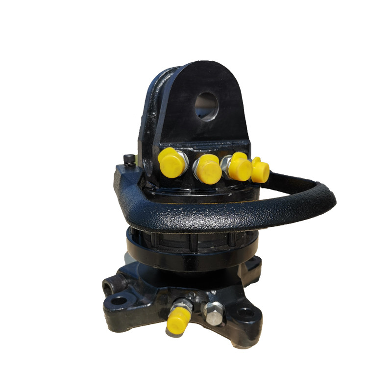 Hydraulic Rotating Excavator Rock Grapple 360 Degree Indexator Rotator ...